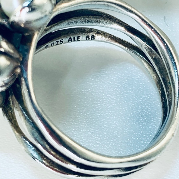 Pandora | Jewelry | Pandora Retired Wishful Thinking Ring 85 | Poshmark